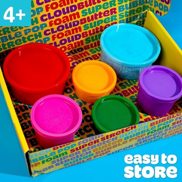 Play-Doh 6 Variety Compounds Super Stretch Play Foam - Toy Store Pakistan
